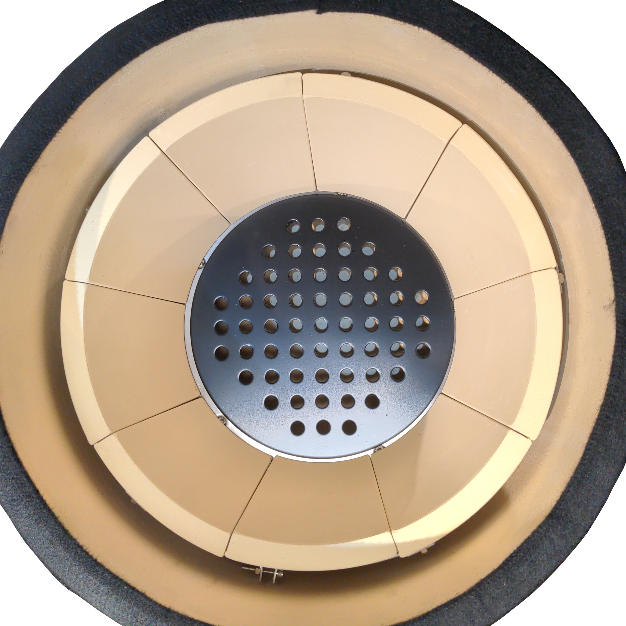 Refractory Firebox - Ceramic Kamado Firebox Replacement - Saffire Grills